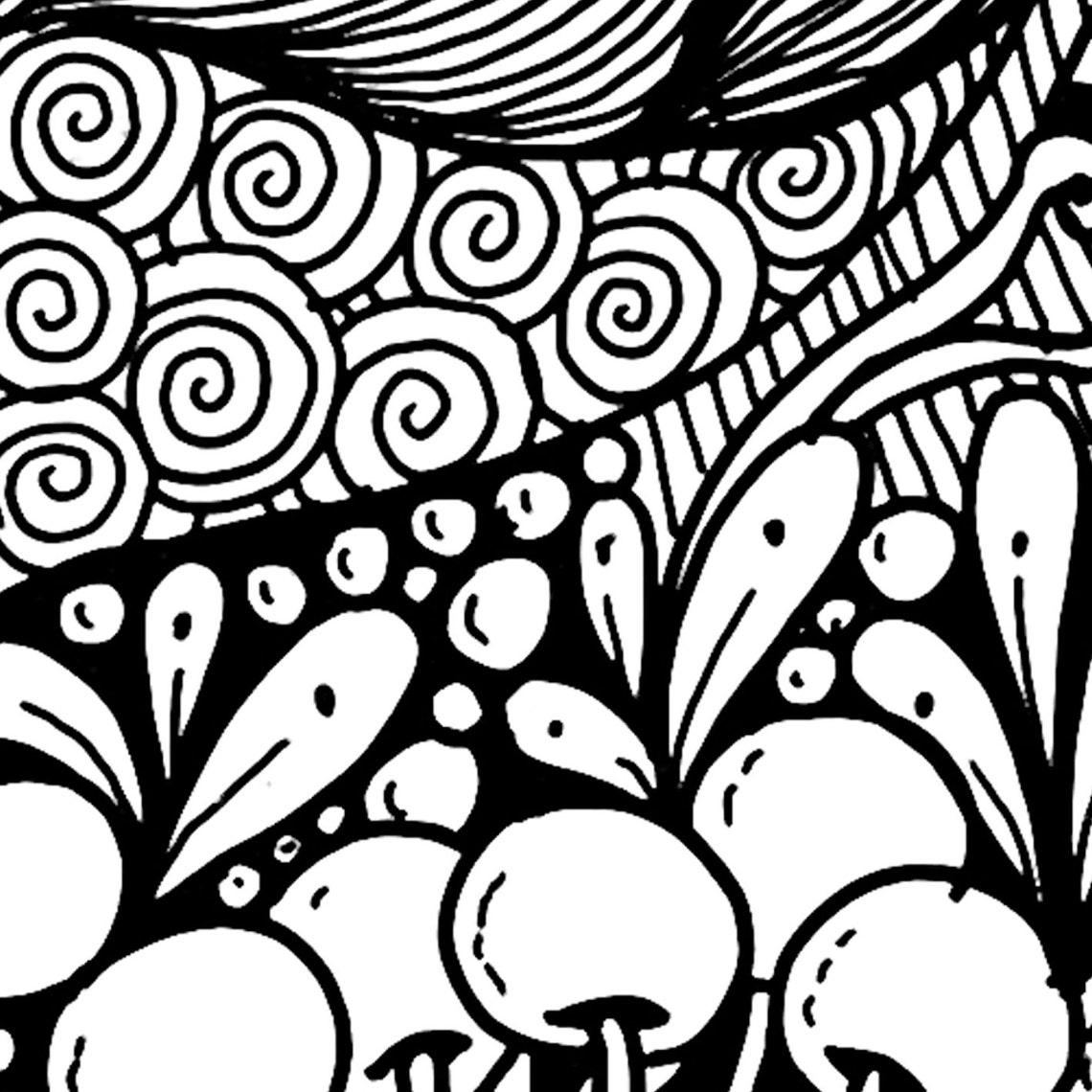 Zentangle Letter I, Zentangle Alphabet Letter I, Digital Letter I Jpg ...