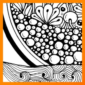 Journey to the World of Imagination With Zentangle Art: Flowers and ...