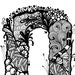 Zentangle Letter O, Zentangle Letters, Alphabet Letter O, Digital ...