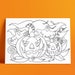 Magical Halloween: Fun Coloring Page for Adults and Kids Alike ...