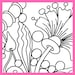 Creative Zentangle Doodle Coloring Page: Stress Reducing Art Therapy ...