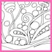 Flower Garden Zentangle Coloring Page for Adults and Kids Adult ...