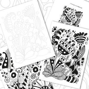 Zentangle Book , Zentangle Patterns Books , Zen Tangle E-book - Etsy