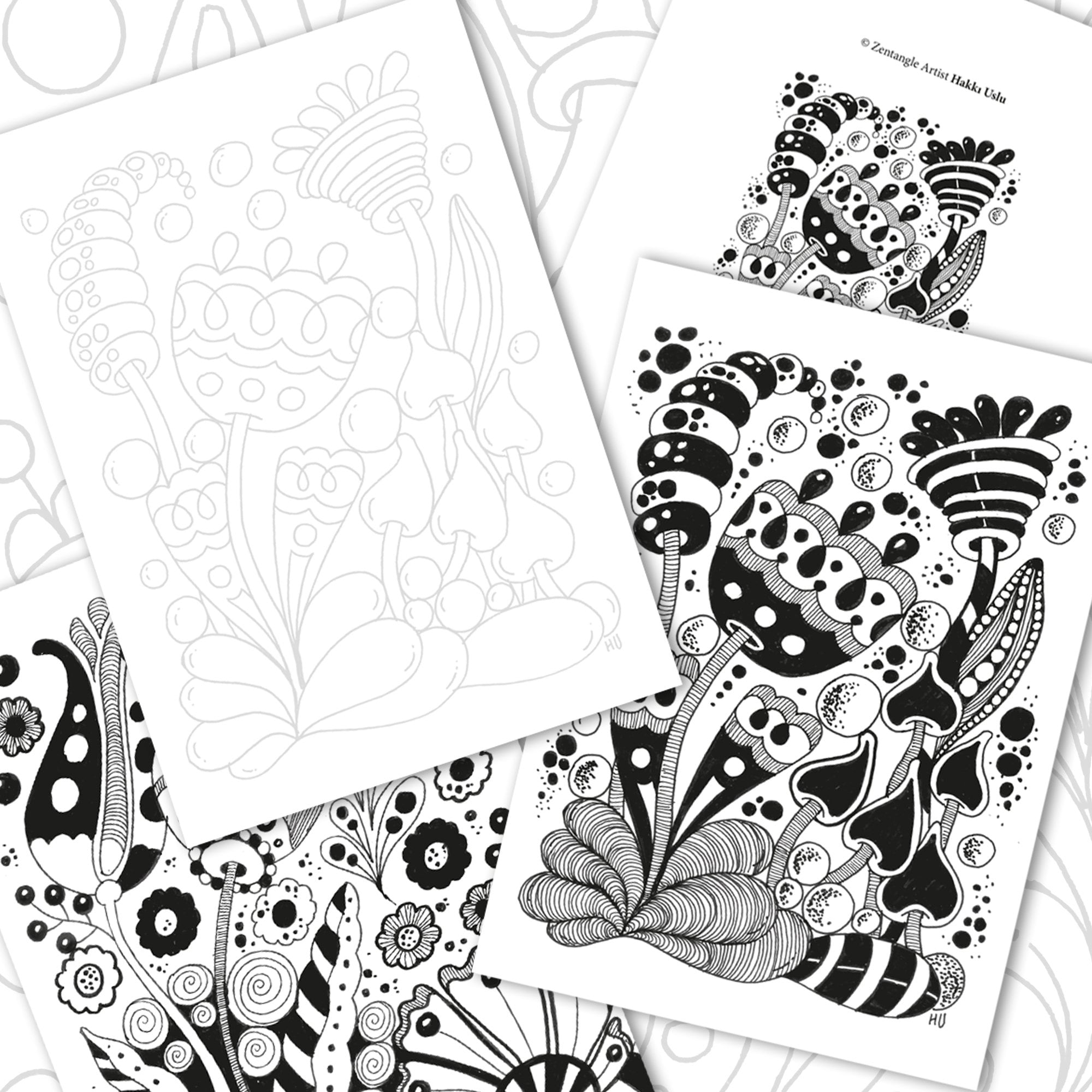 Zentangle Book , Zentangle Patterns Books , Zen Tangle E-book - Etsy