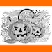 Halloween Zentangle Template: Step-by-step Drawing Tutorial (digital ...