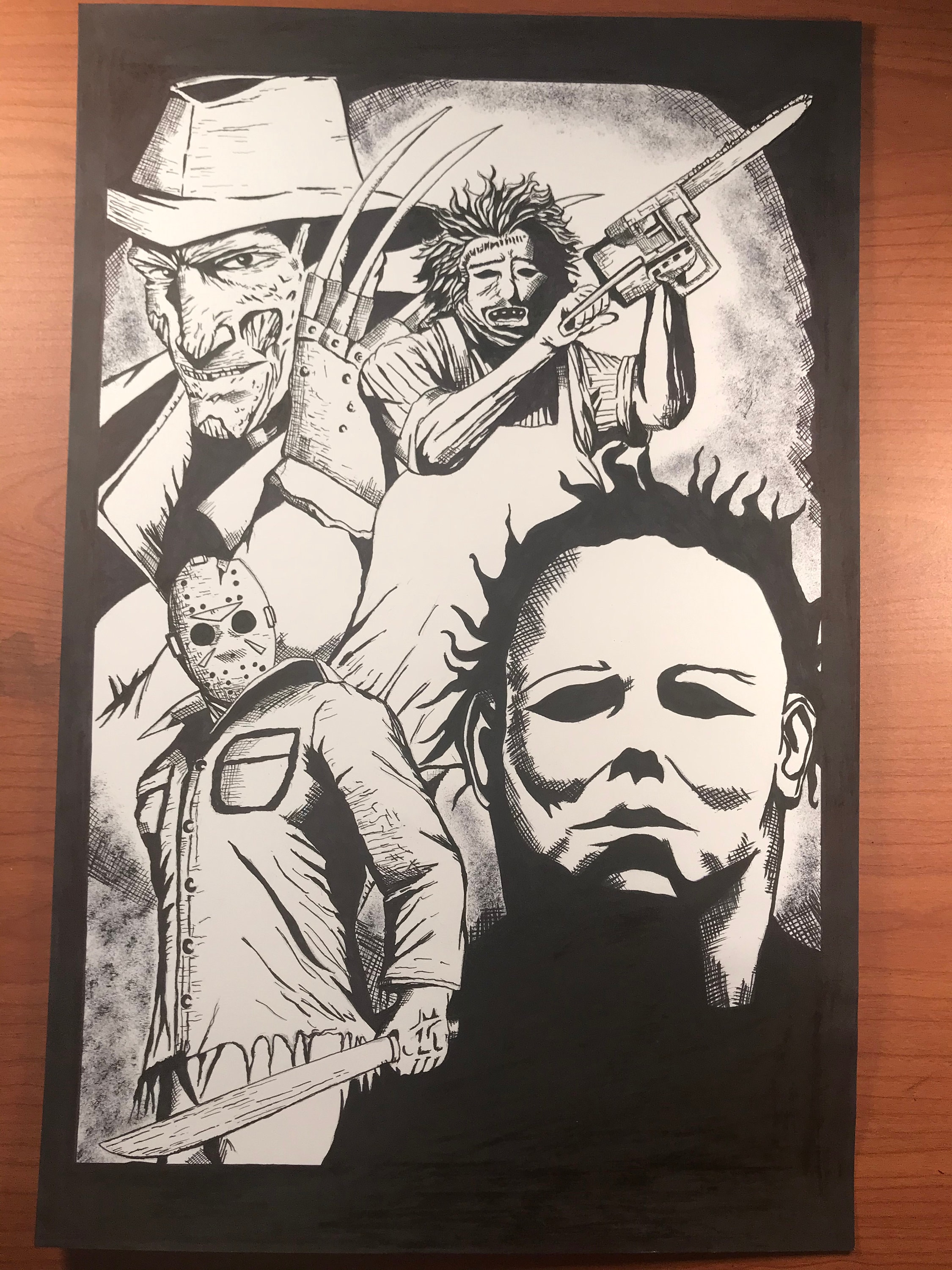 Horror Collage - Etsy