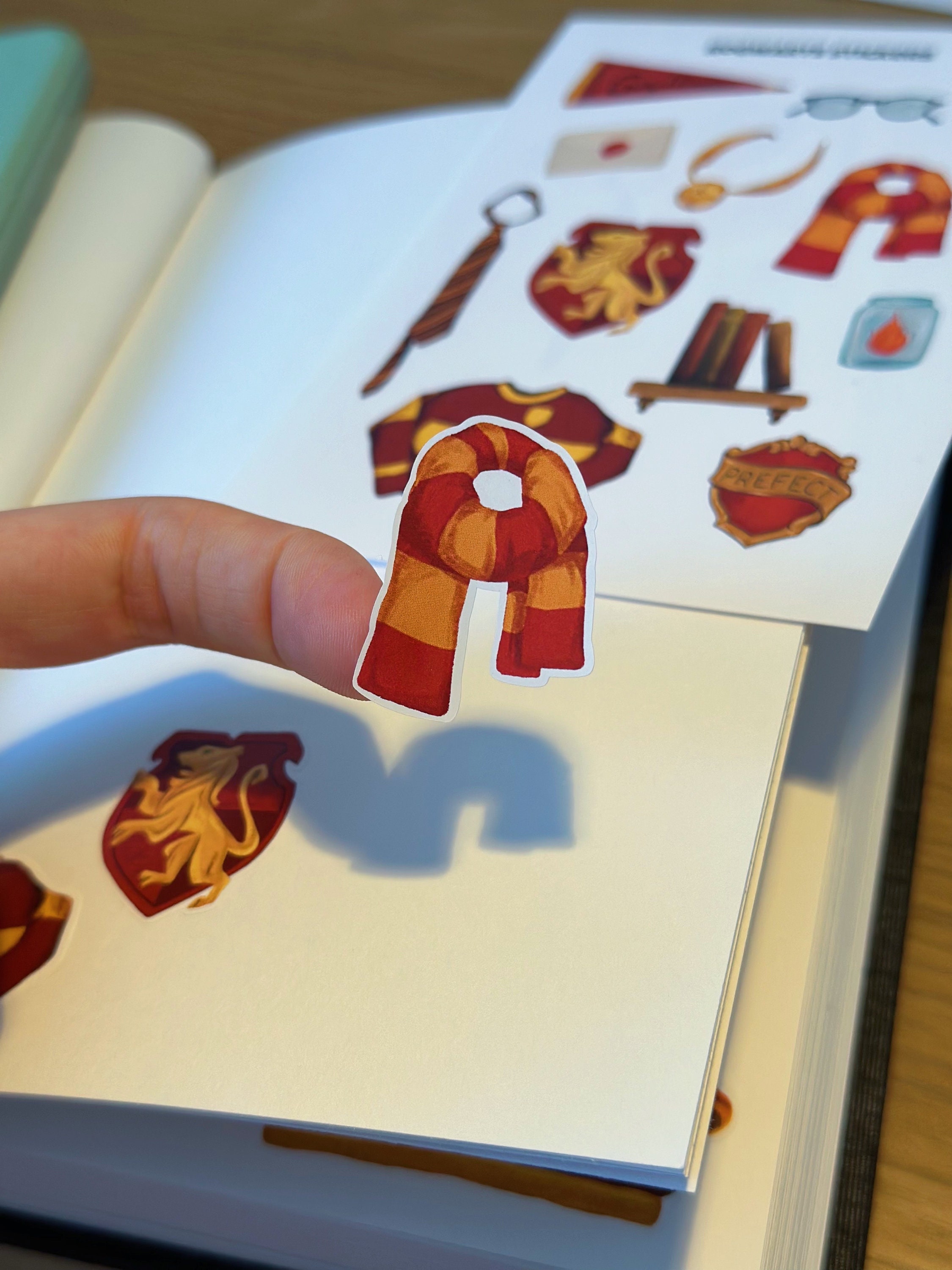 Gryffindor Hogwarts Legacy Stickers, Official Harry Potter Designs ...