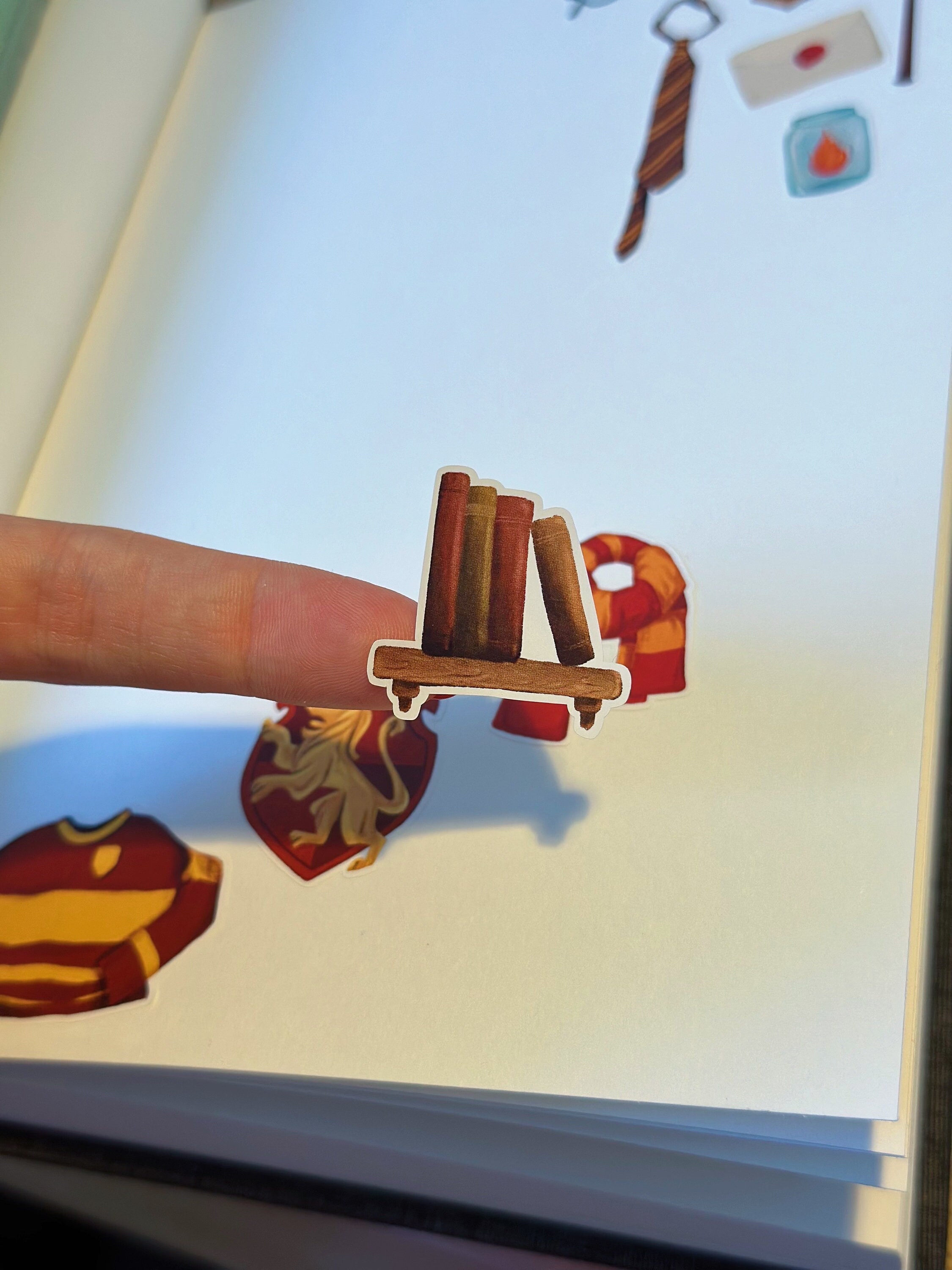 Gryffindor Hogwarts Legacy Stickers, Official Harry Potter Designs ...