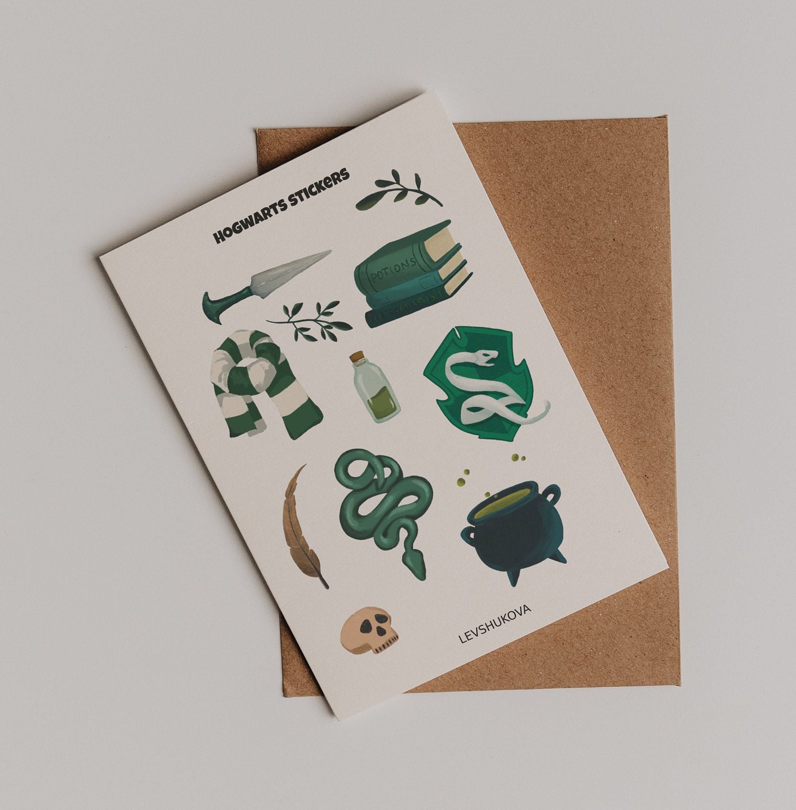 4 Hogwarts Houses Sticker Set, Harry Potter Inspired, Hogwarts Legacy ...