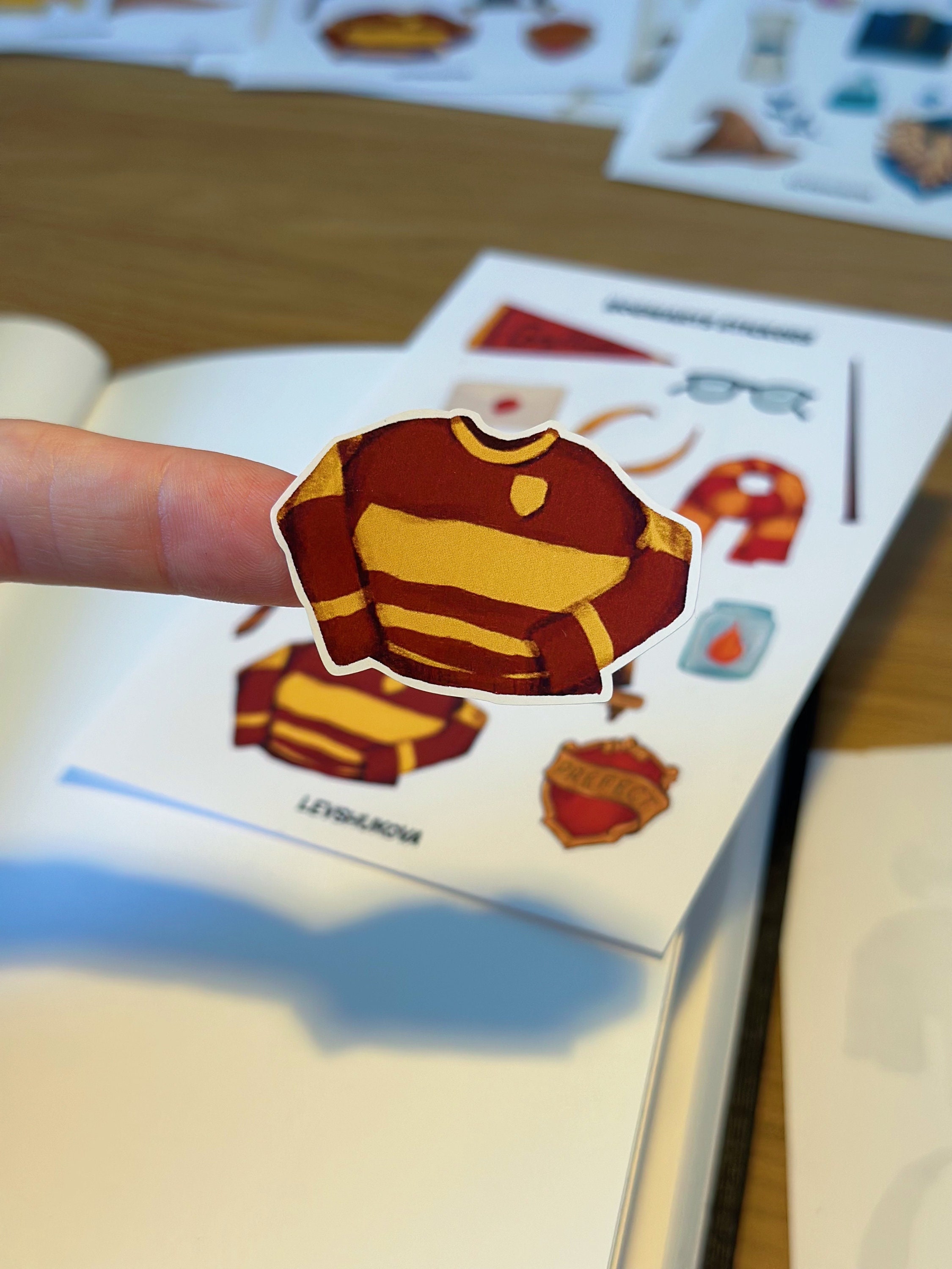 Gryffindor Hogwarts Legacy Stickers, Official Harry Potter Designs ...