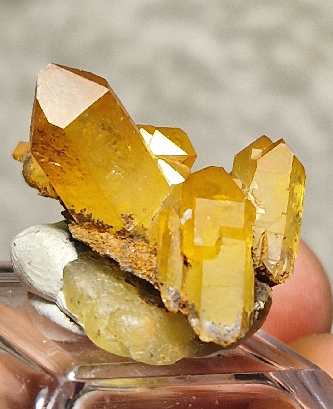 Citrine Quartz Quartz With Iron Oxides Origin Research From the Clay Maker Prata Di Massa ...