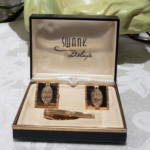 Swank Gold Tone Clip - Etsy