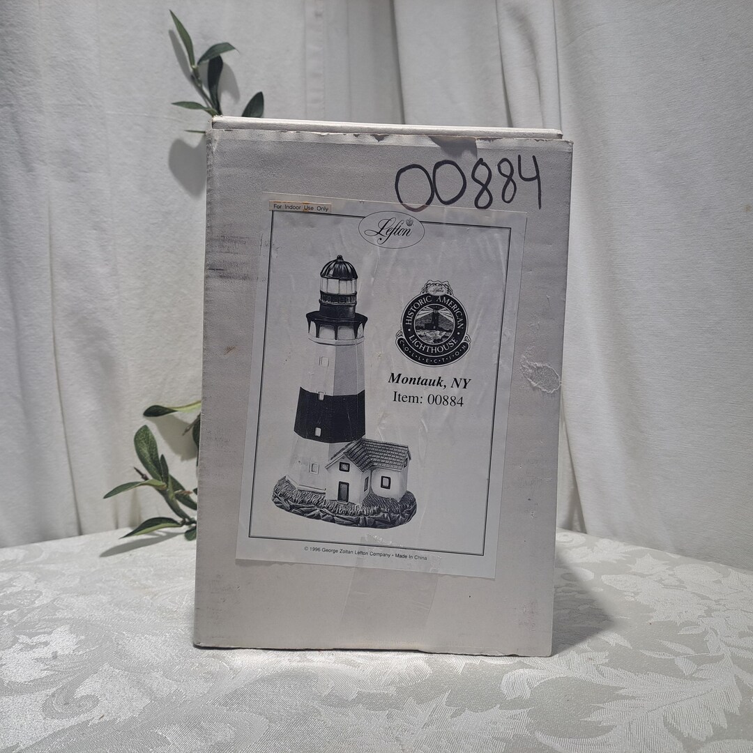 Vintage 1992 Geo. Z. Lefton Historic American Lighthouse Collection ...