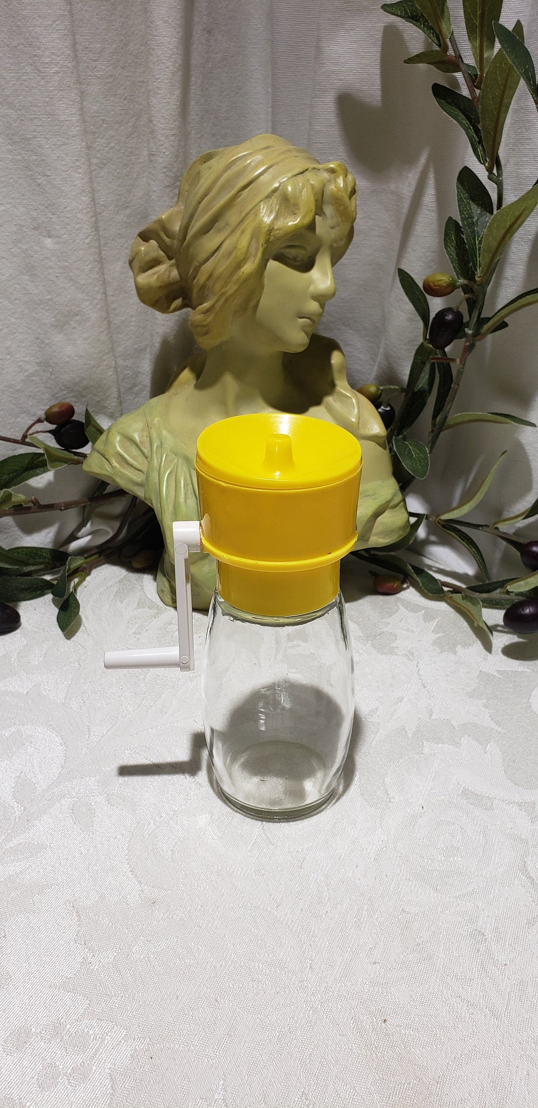 Vintage Retro Gemco Yellow Grinder - Vintage Kitchen Gadget - Etsy