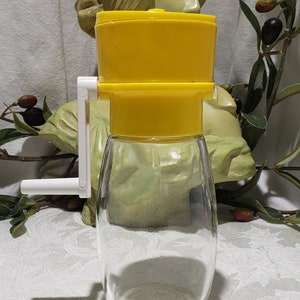 Vintage Retro Gemco Yellow Grinder - Vintage Kitchen Gadget - Etsy