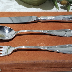Rare Vintage Meneses Orfebres Silverware Madrid Spain Silver-plated ...