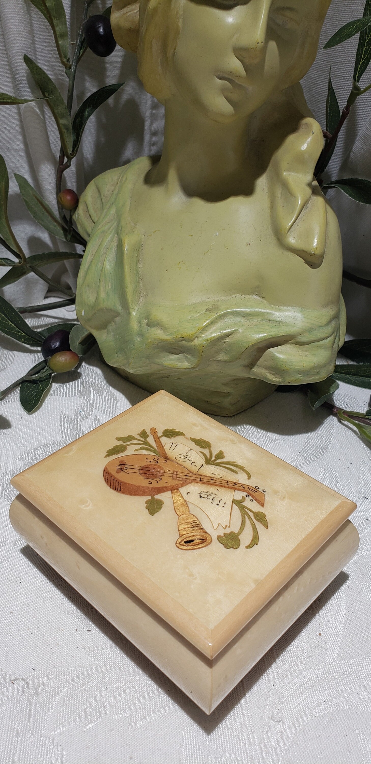 Vintage San Francisco Music Box Company Banjo Flute And Music | Etsy