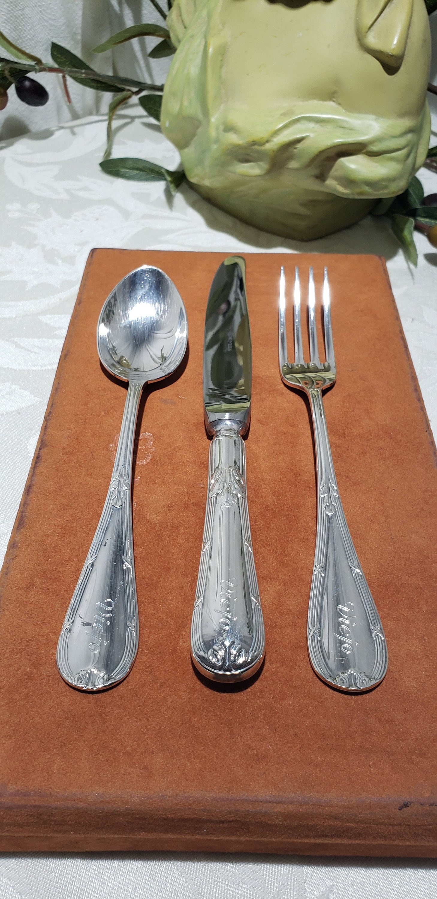 Rare Vintage Meneses Orfebres Silverware Madrid Spain | Etsy