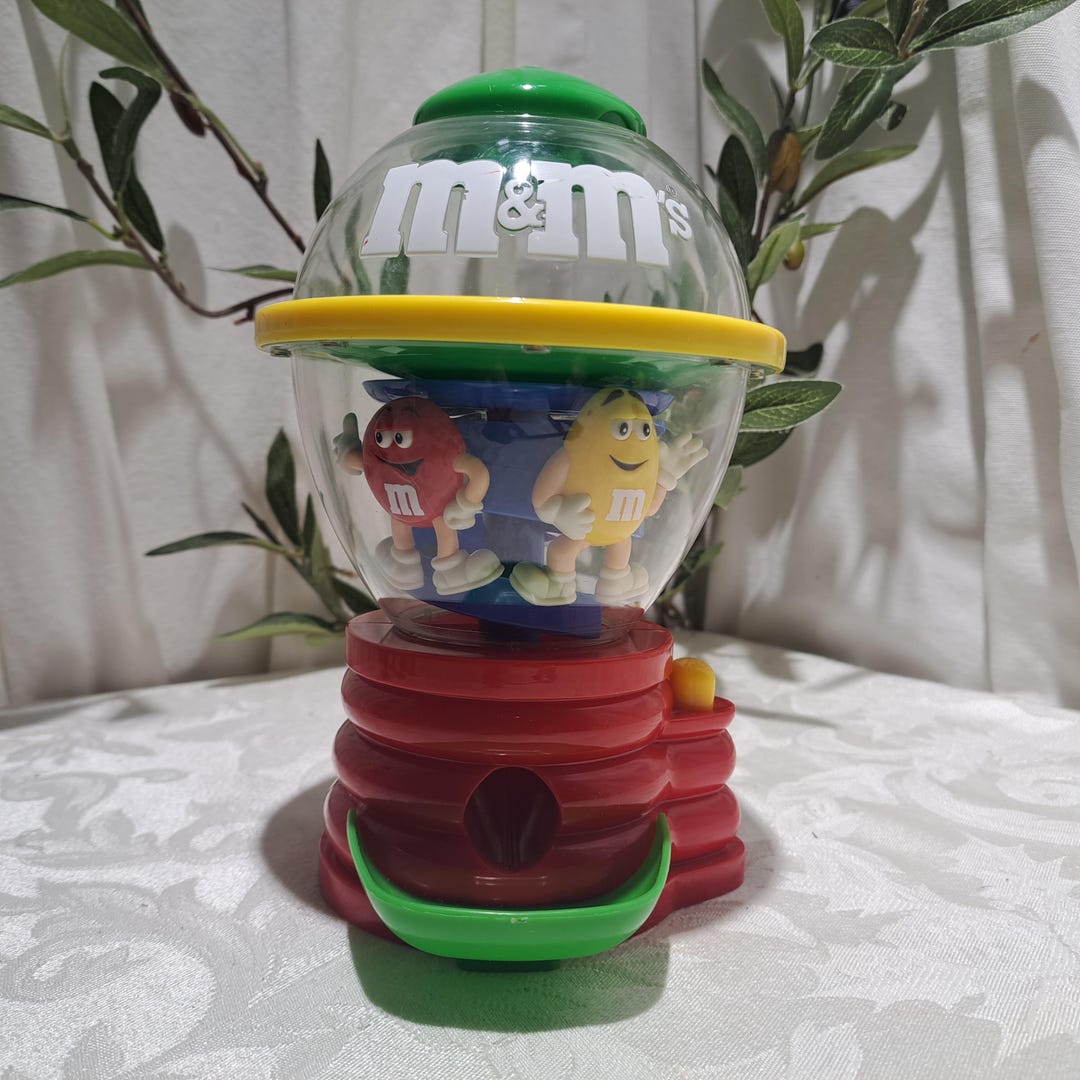 Vintage Limited Edition Collectible Red and Yellow M&m's Gumball ...