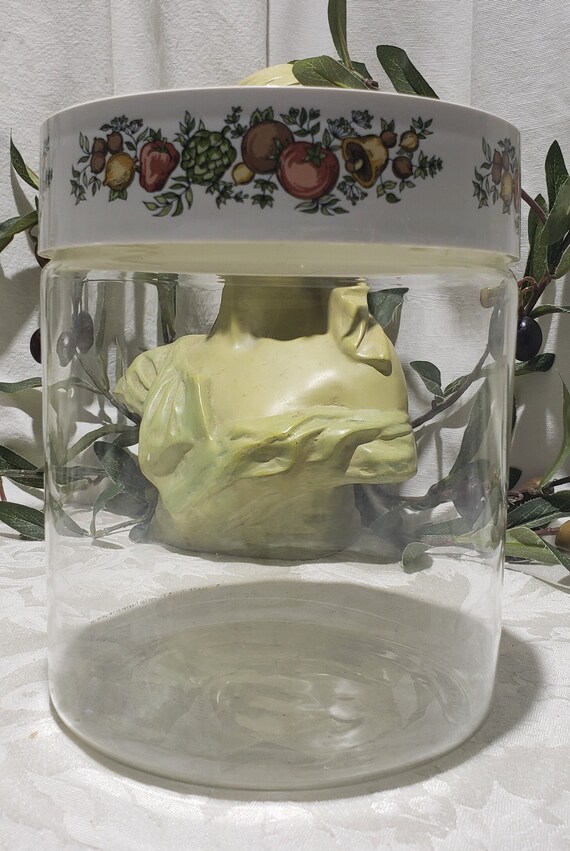 Spice of Life Extra Large Pyrex See N Store Canisters Glass Food ...