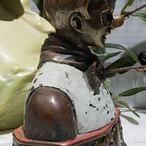 Vintage Electro-formed Bronze Clad With Original Poly Chroe Paint and ...