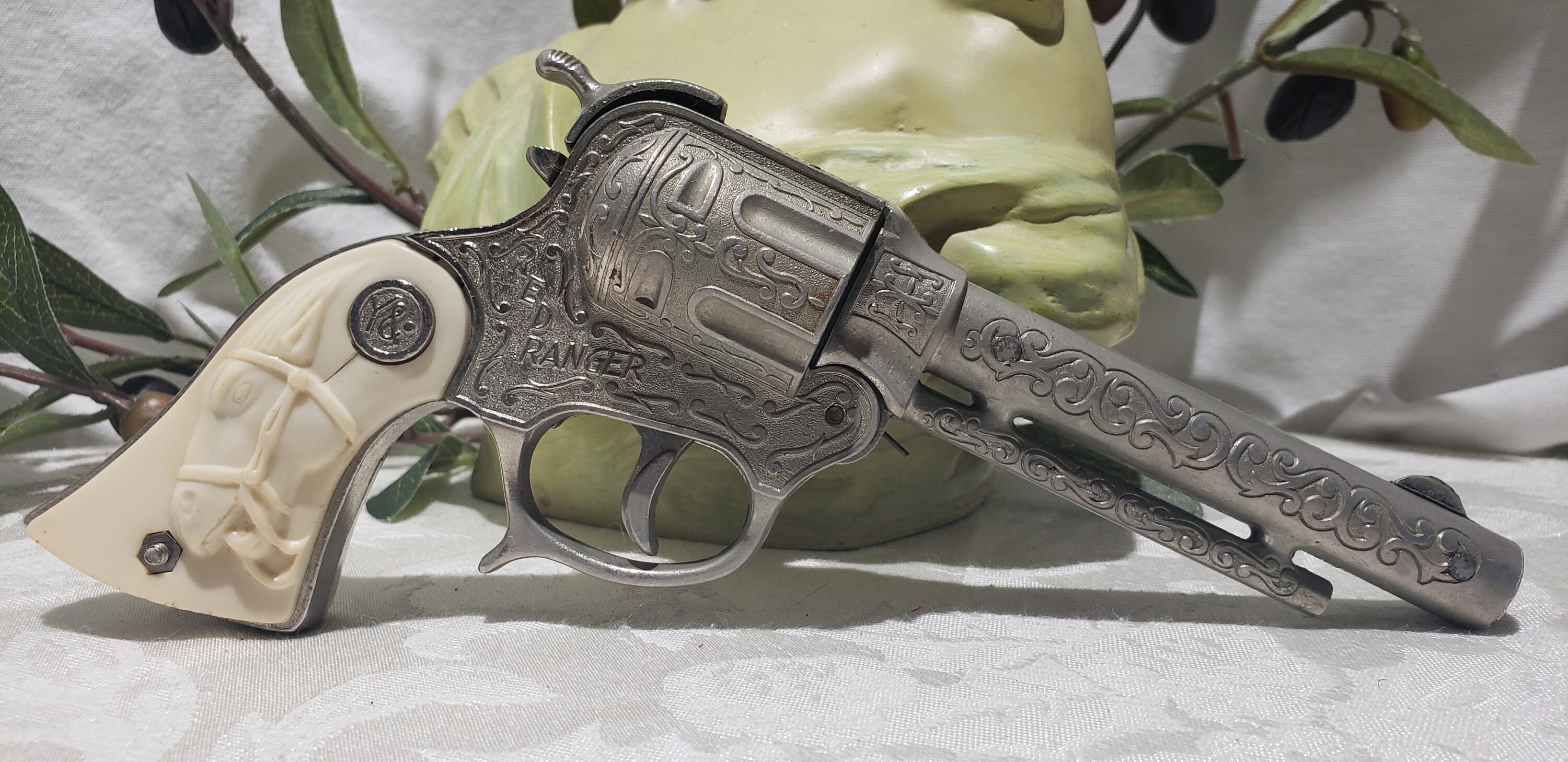 Vintage WYANDOTTE Red Ranger Cap Gun With Holster Adults | Etsy