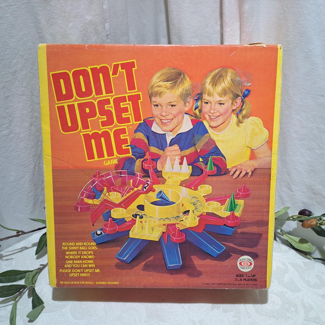 Rare Vintage 1978 Ideal Toy Corporation No. 2046-1 dont UPSET Me the ...