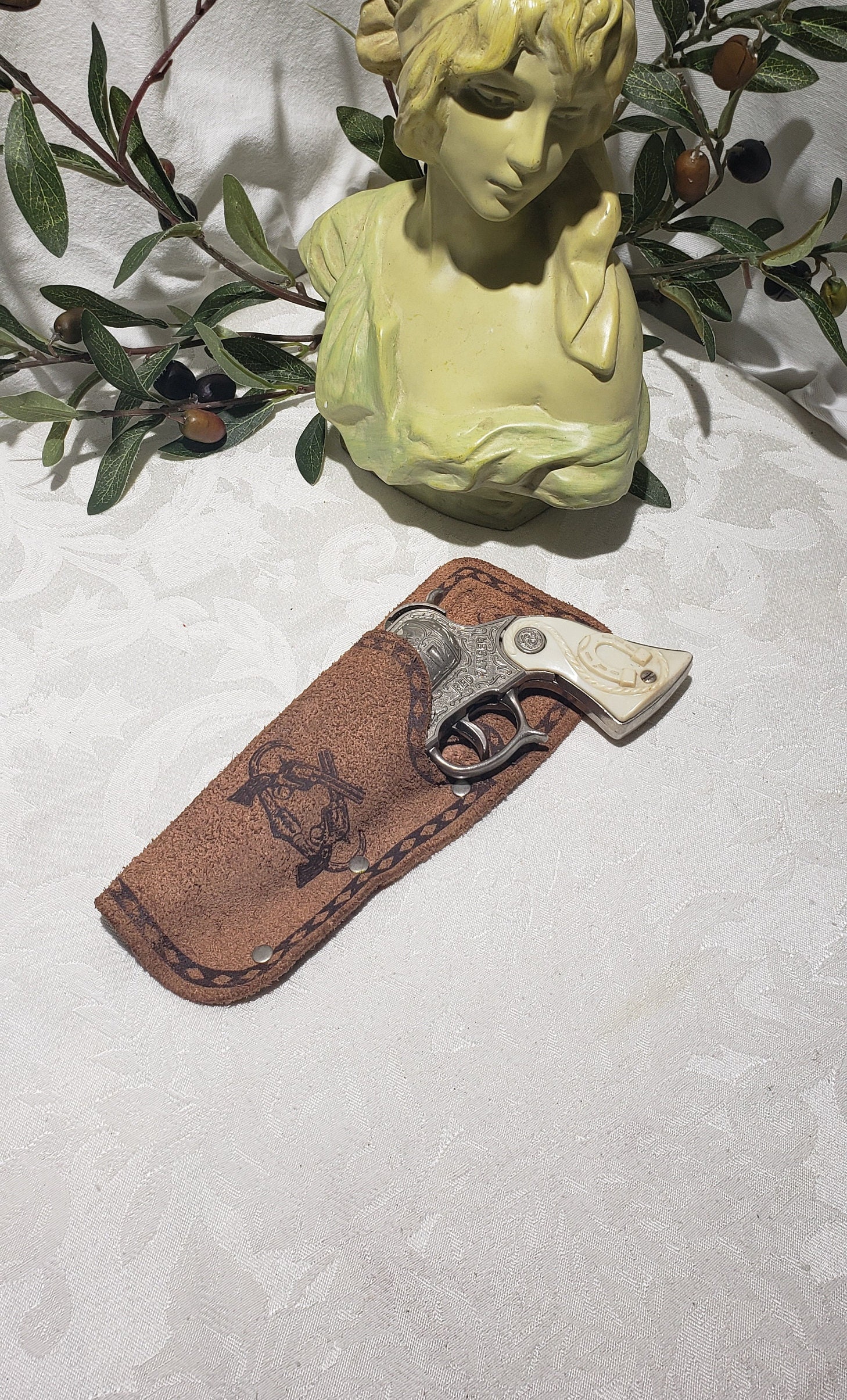 Vintage WYANDOTTE Red Ranger Cap Gun With Holster Adults | Etsy