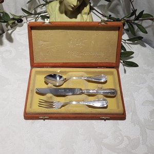 Rare Vintage Meneses Orfebres Silverware Madrid Spain Silver-plated ...