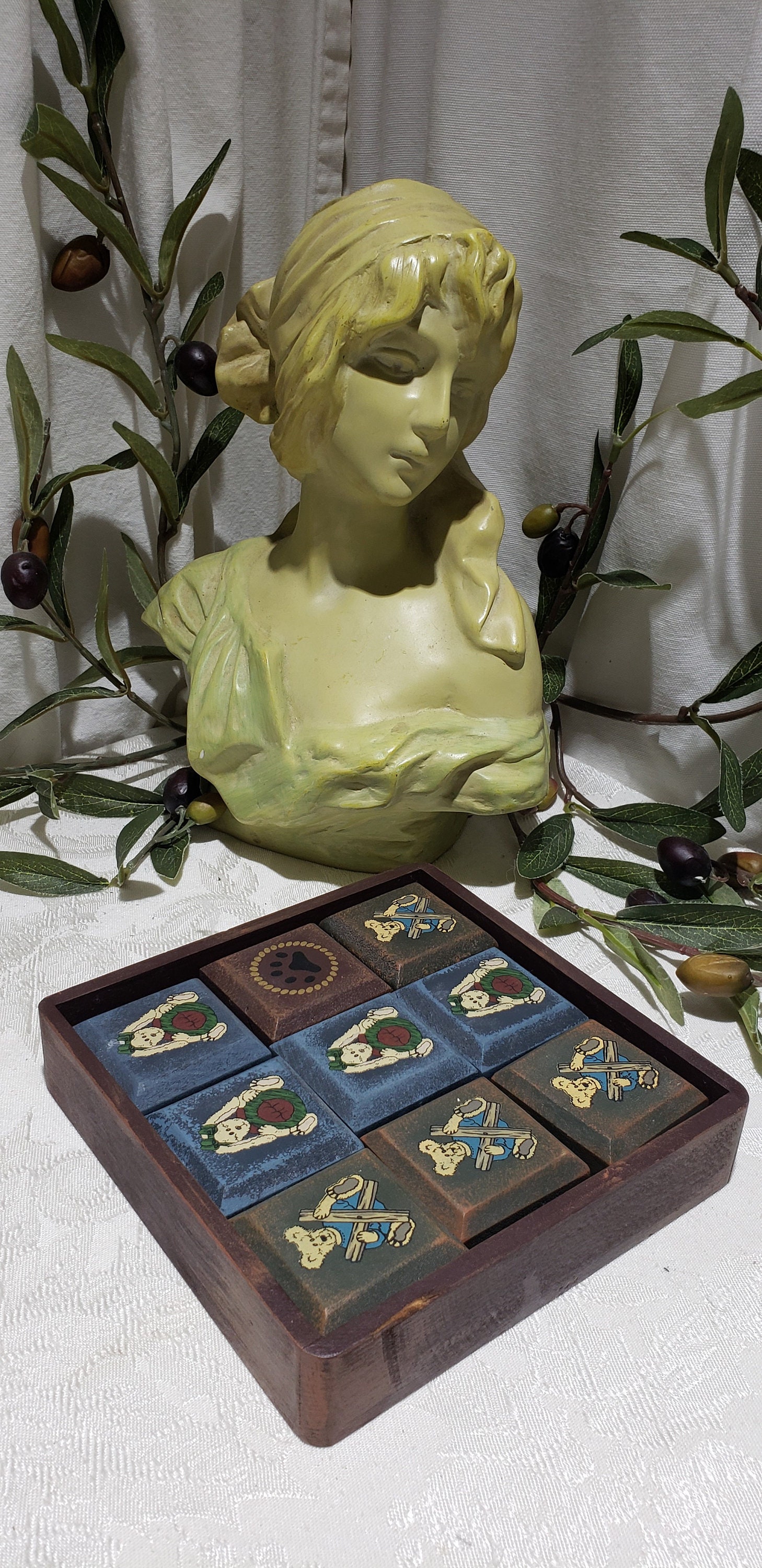 Cute Vintage Boyd's Collection Bears Vs. Hares Wooden - Etsy