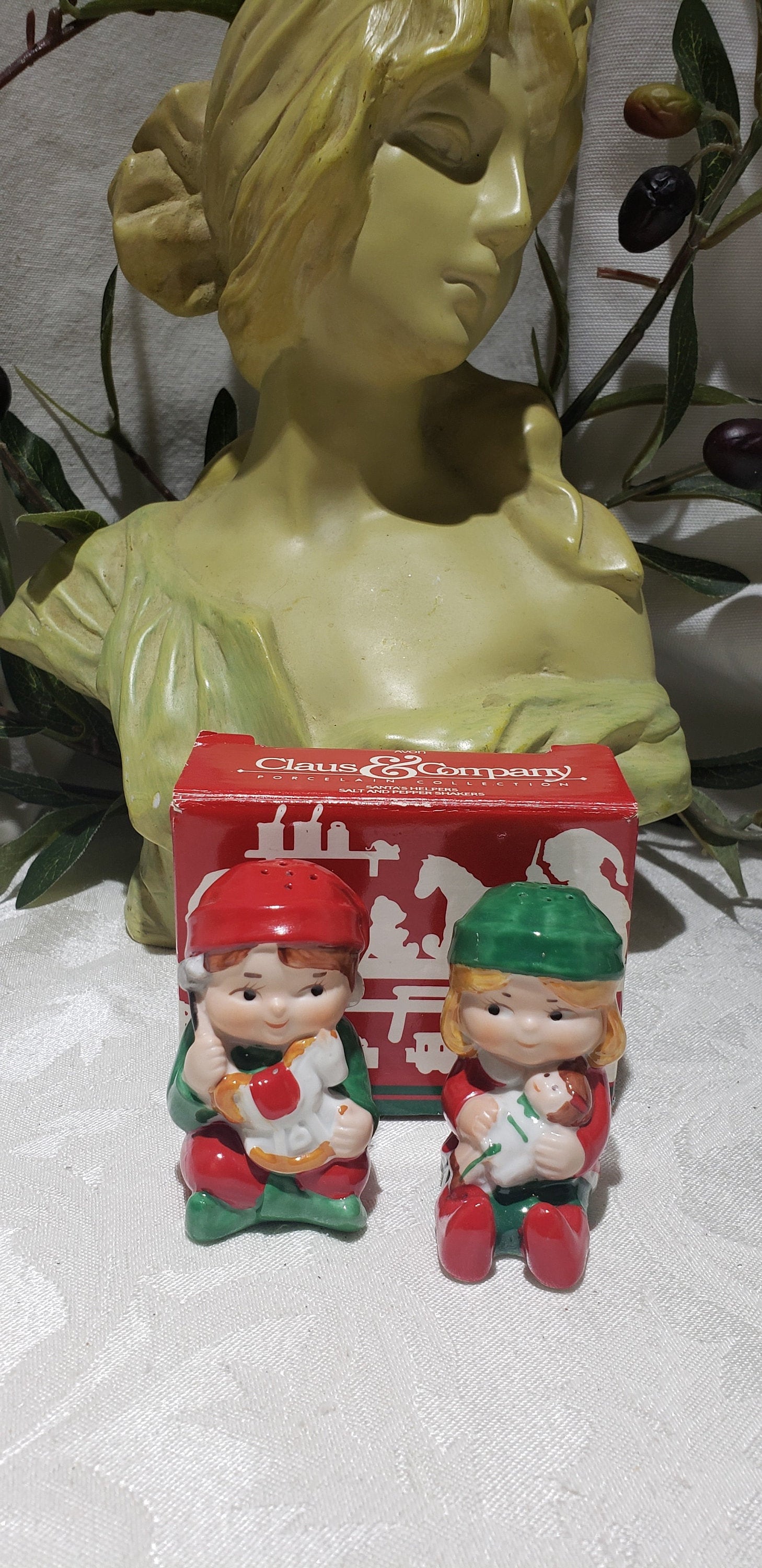 Vintage Avon Claus & Company Porcelain Collection Santa's | Etsy