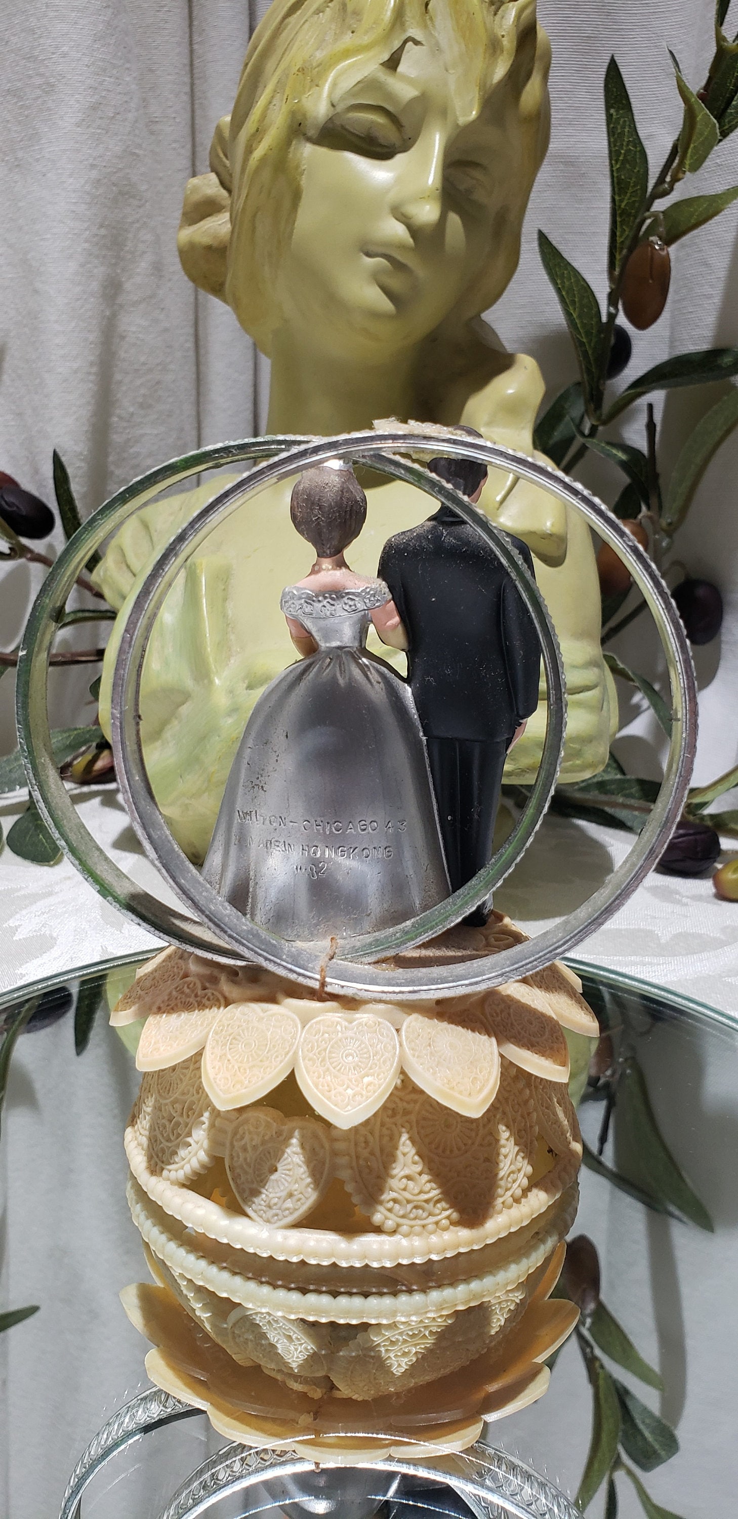 Classic Vintage Wilton Chicago Wedding Cake Topper Vintage | Etsy