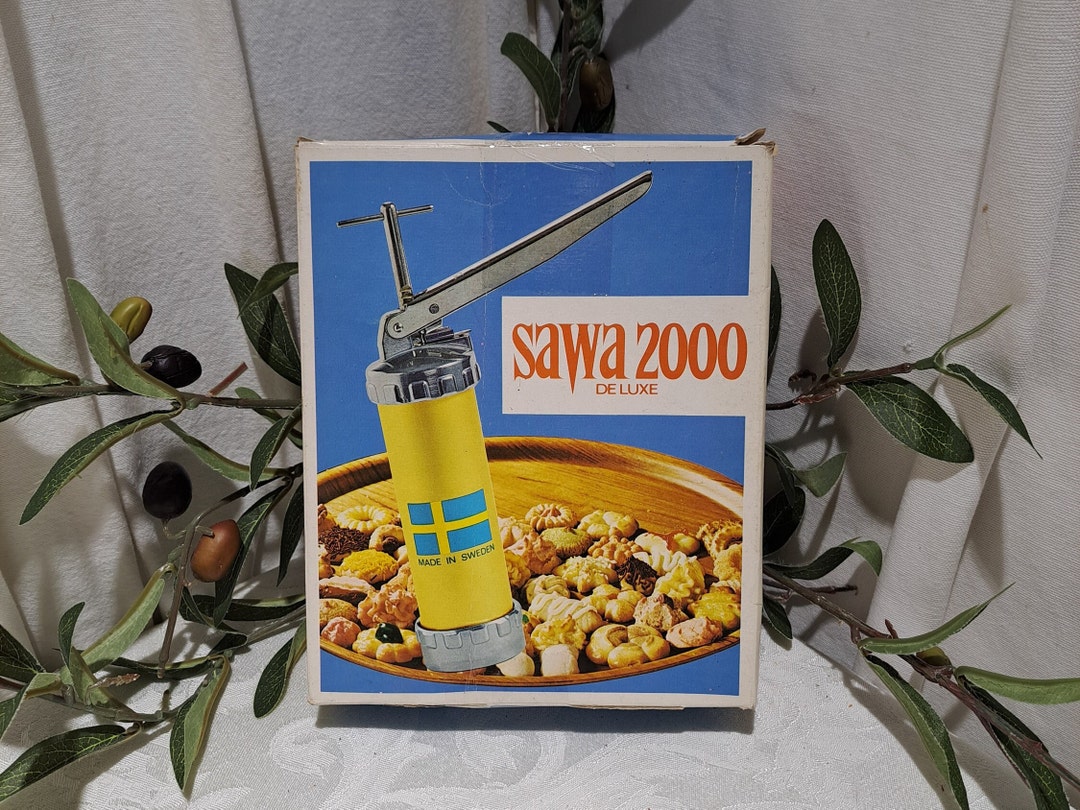 New in Original Box Vintage Sawa 2000 Deluxe Cookie/food/decorating ...
