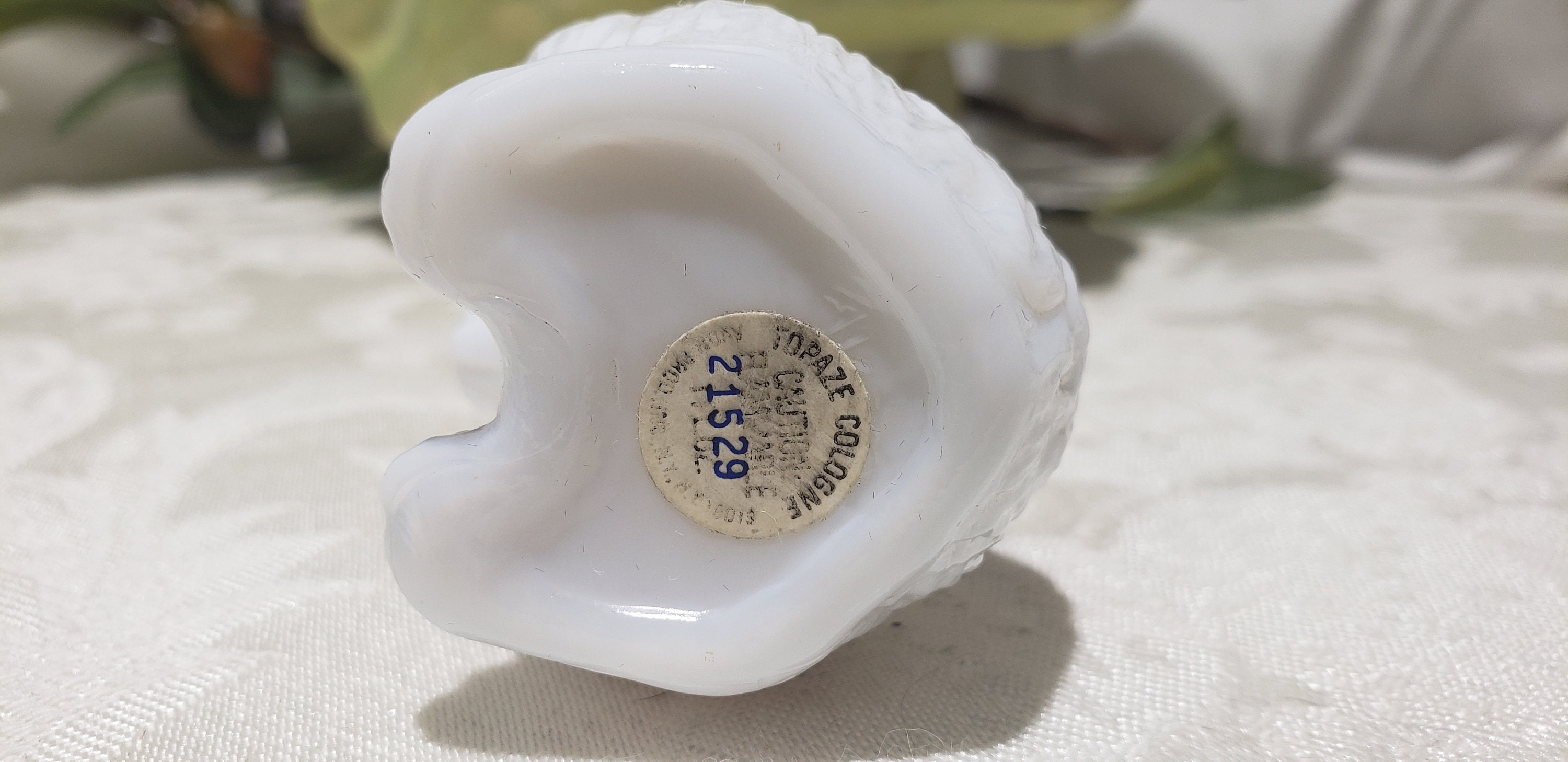 Adorable Vintage Milk Glass Avon Maltese Terrier With - Etsy