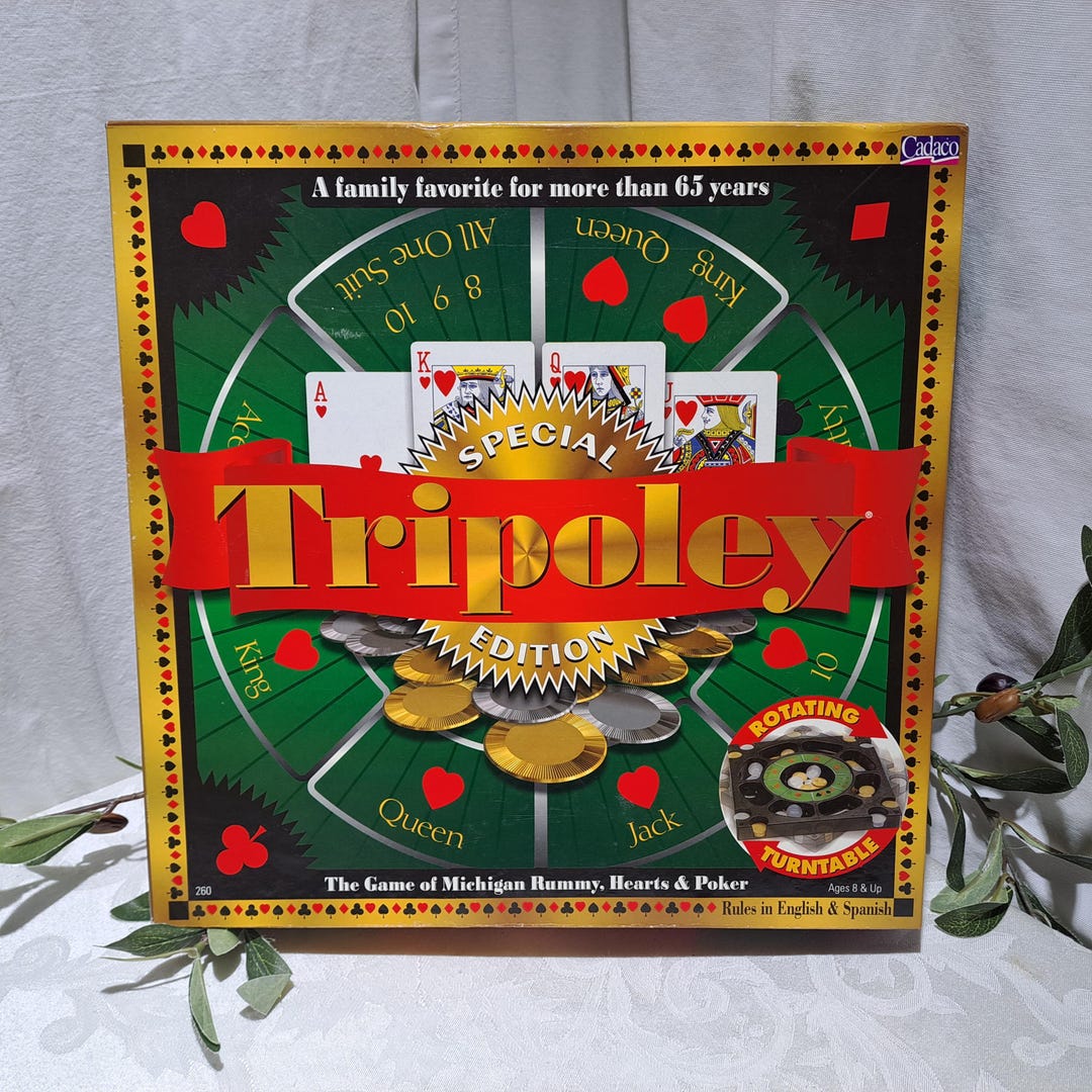 Vintage 2000 Millennium Special Edition Tripoley the Original Game of ...