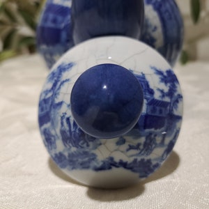 Beautiful Vintage Victoria Ware Ironstone Old Town Scene Flow Blue Tea ...