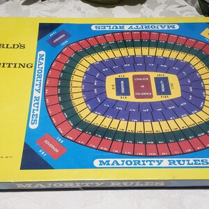 Rare Vintage Majority Rules Board Game the World's Most Exciting Game H ...
