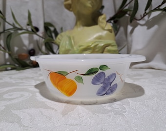 Philbe Ivory Fire King Oven Ware Glass Trivet - Etsy