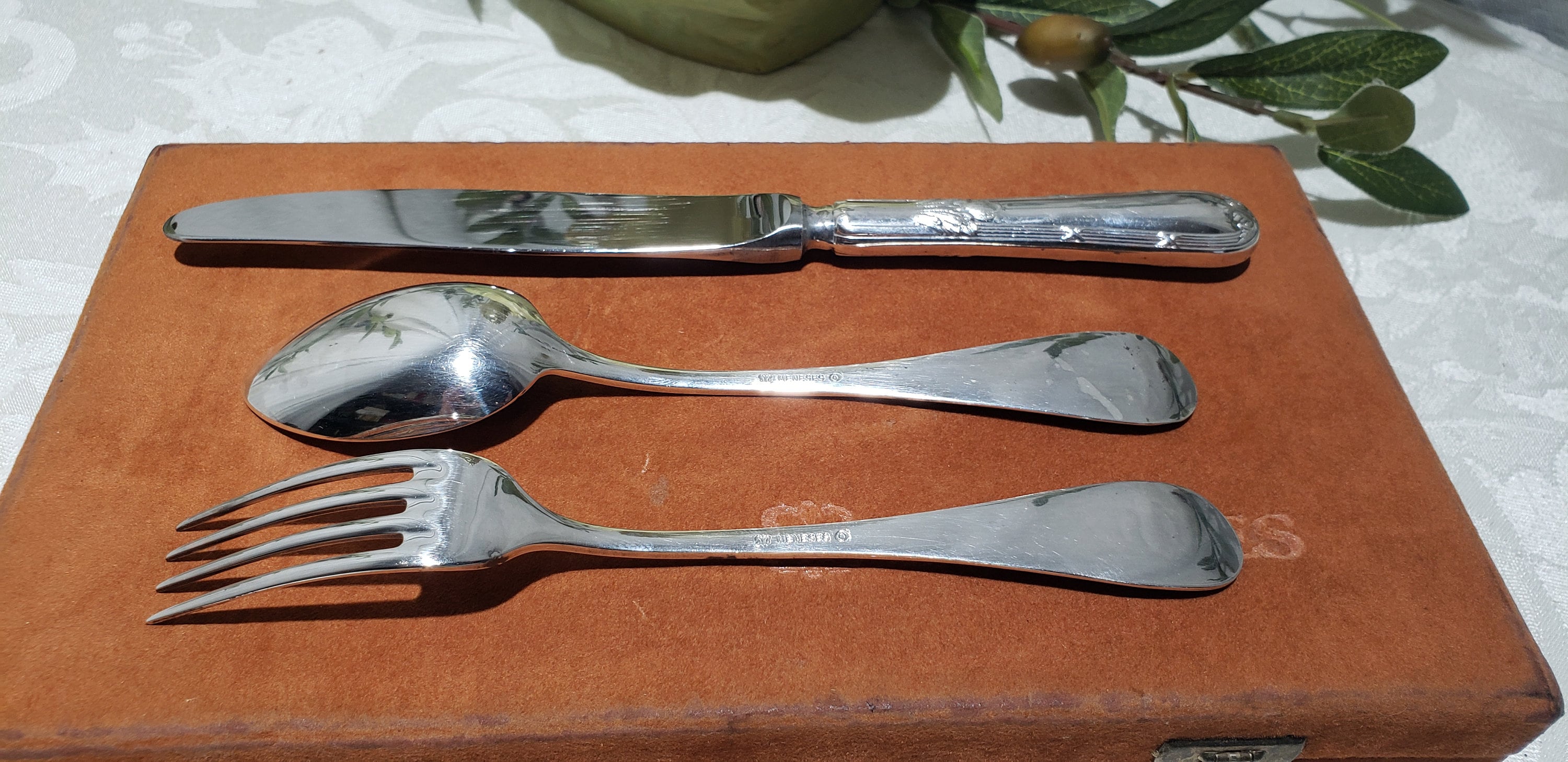 Rare Vintage Meneses Orfebres Silverware Madrid Spain | Etsy