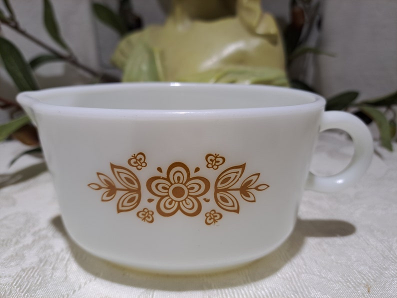 Vintage 1972 81 Butterfly Gold Pattern Pyrex No. 77-B Gravy - Etsy
