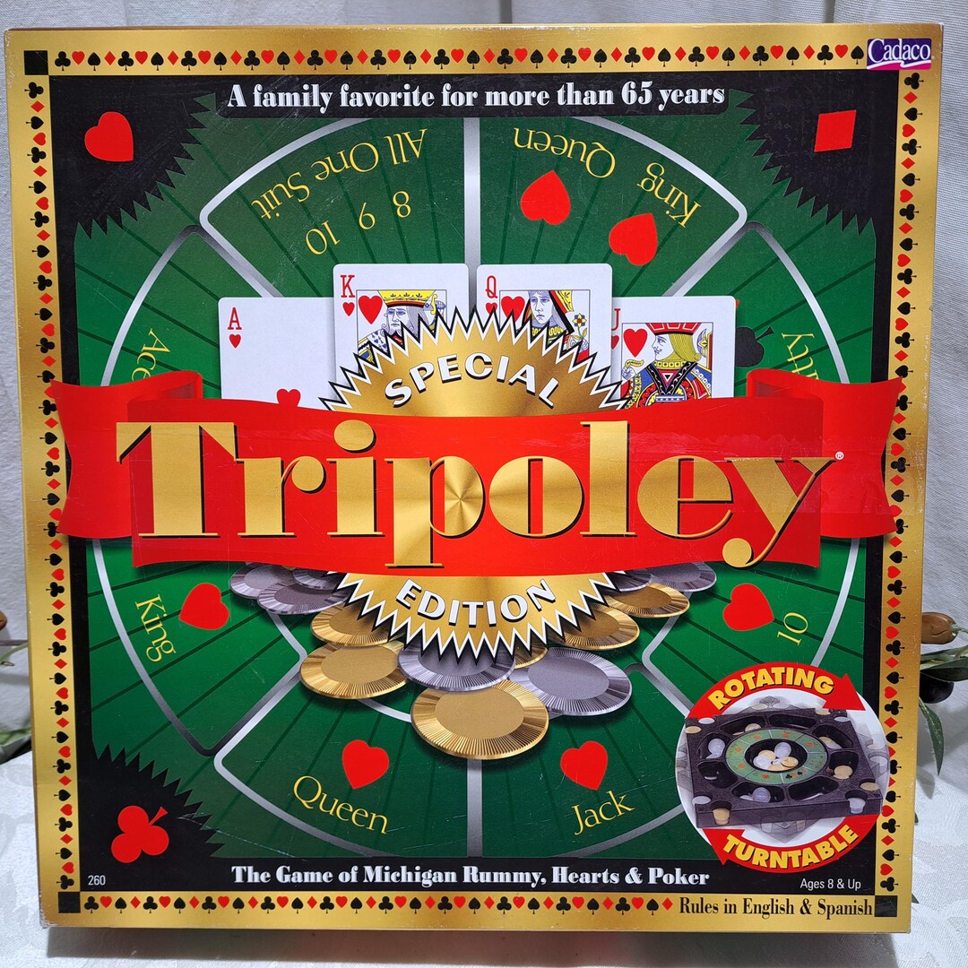Vintage 2000 Millennium Special Edition Tripoley the Original Game of ...
