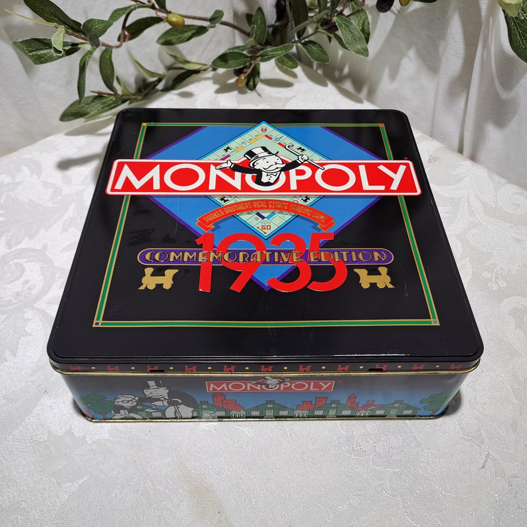 Vintage 1985 Commemorative 1935 Edition Monopoly Real Estate Trading ...