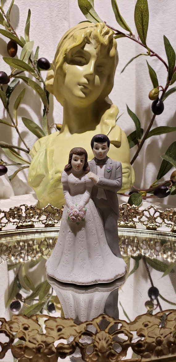 Classic Vintage Wedding Cake Topper Wedding Cake Toppers - Etsy