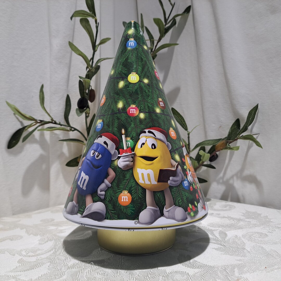 Handpicked Limited Edition M&m's Rotating Musical Christmas Tree Candy ...