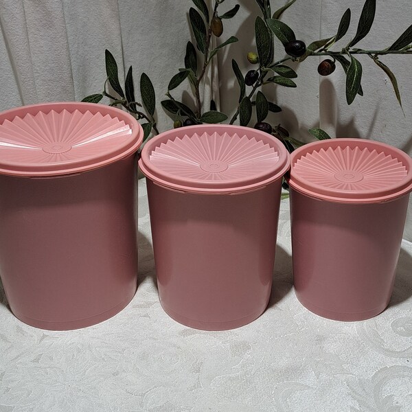Tupperware Canister Set - Etsy