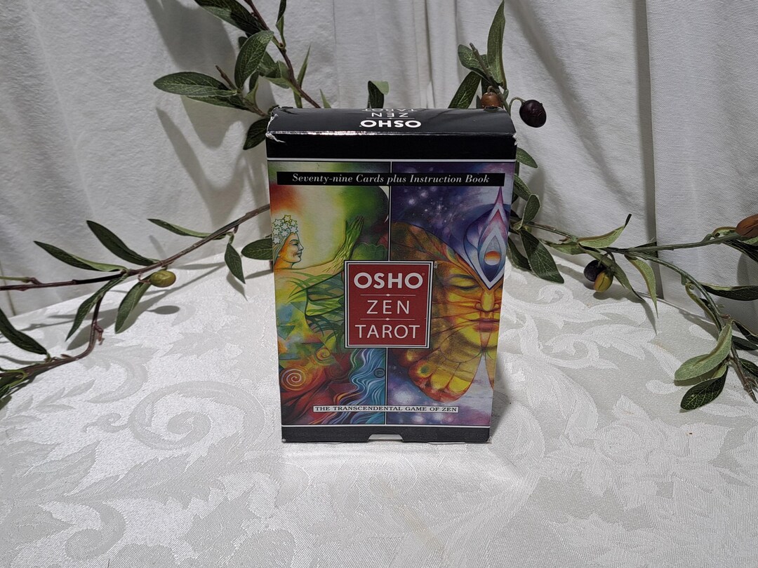 Vintage 1994 OSHO ZEN TAROT the Transcendental Game of Zen 79 Cards ...