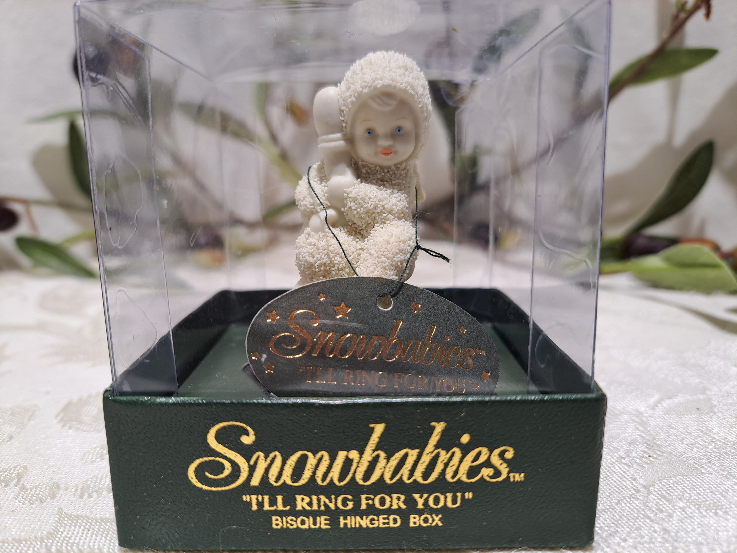 Beautiful Vintage Department 56 Snowbabies i'll Ring - Etsy