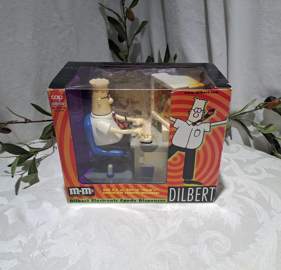 New in Original Box Vintage 1998 Cap Candy Limited Edition DILBERT ...