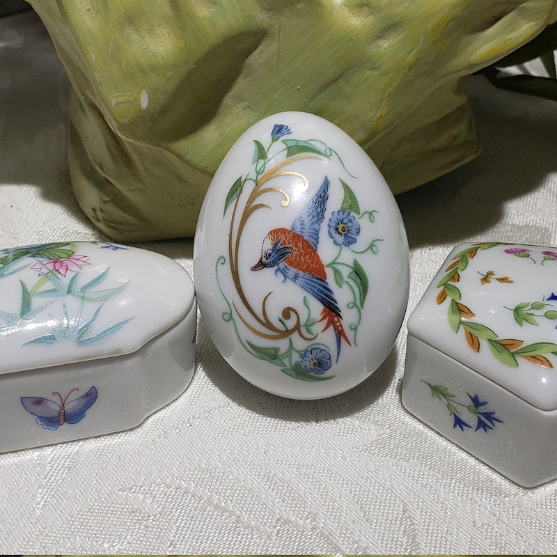 Porcelain Trinket - Etsy