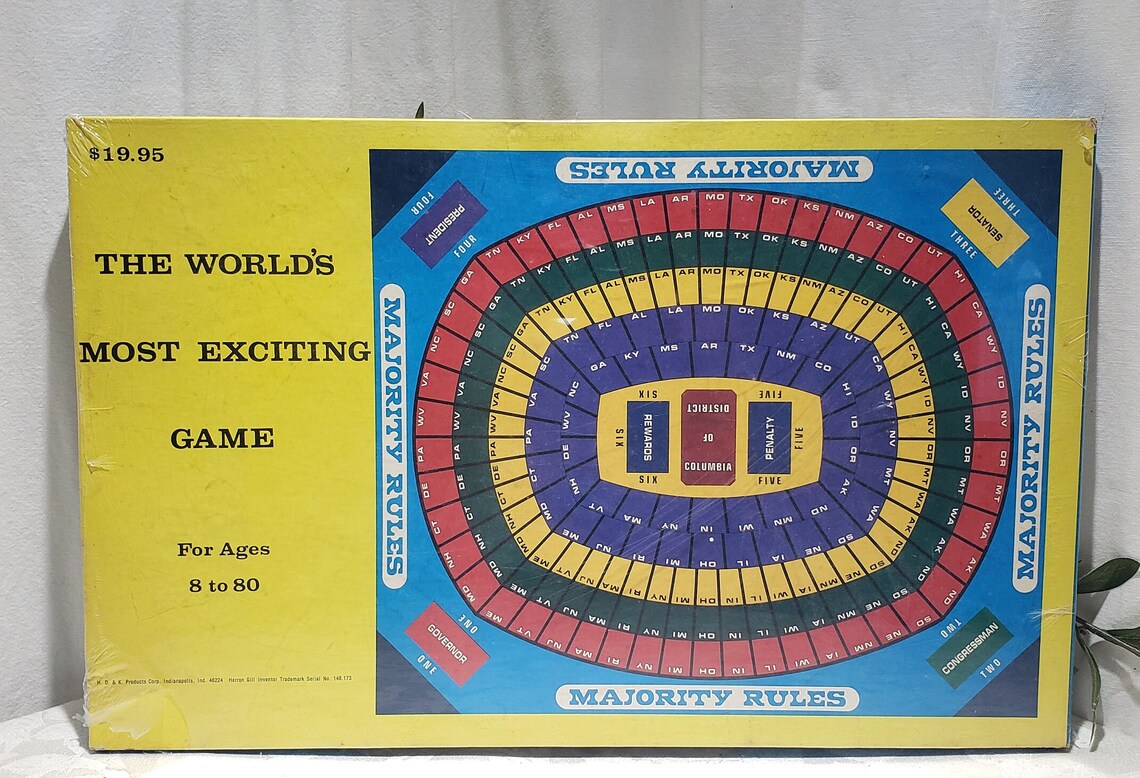 Rare Vintage Majority Rules Board Game the World's Most | Etsy